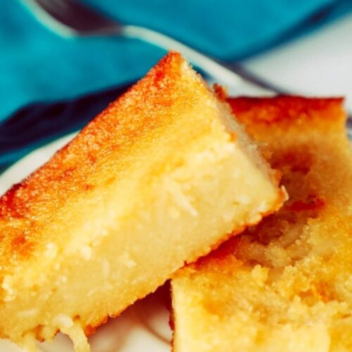 Cassava Cake - Seaside Recipes Cassava Dessert