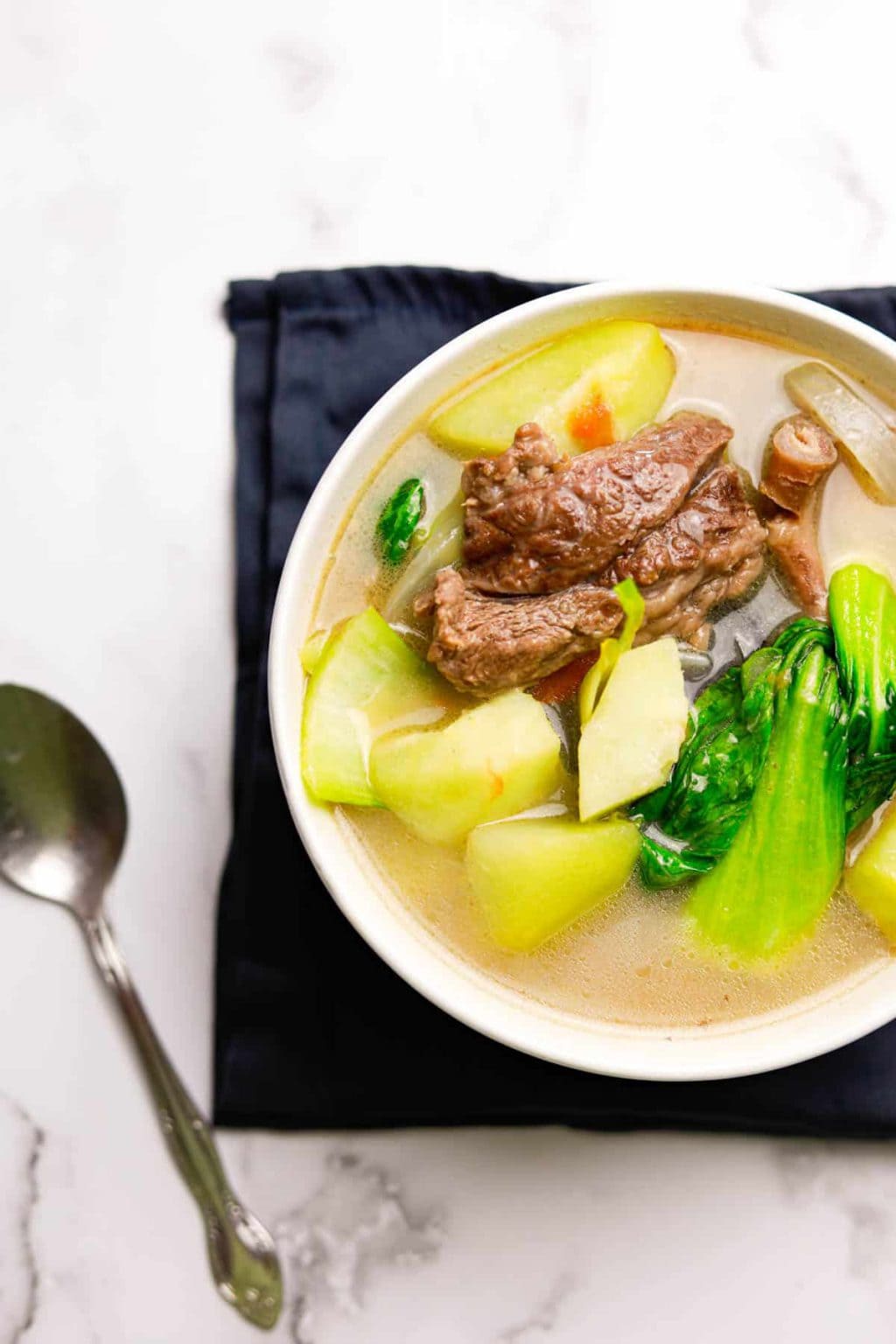 Beef Ribs Sinigang with Lemon - Seaside Recipes - Beef Sinigang
