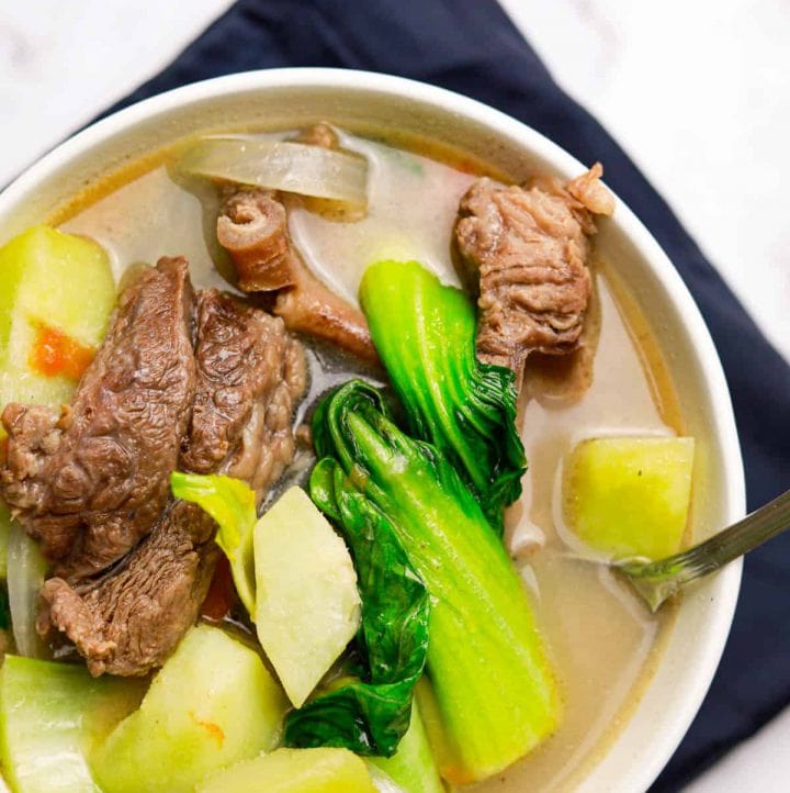 Beef Ribs Sinigang with Lemon - Seaside Recipes - Beef Sinigang