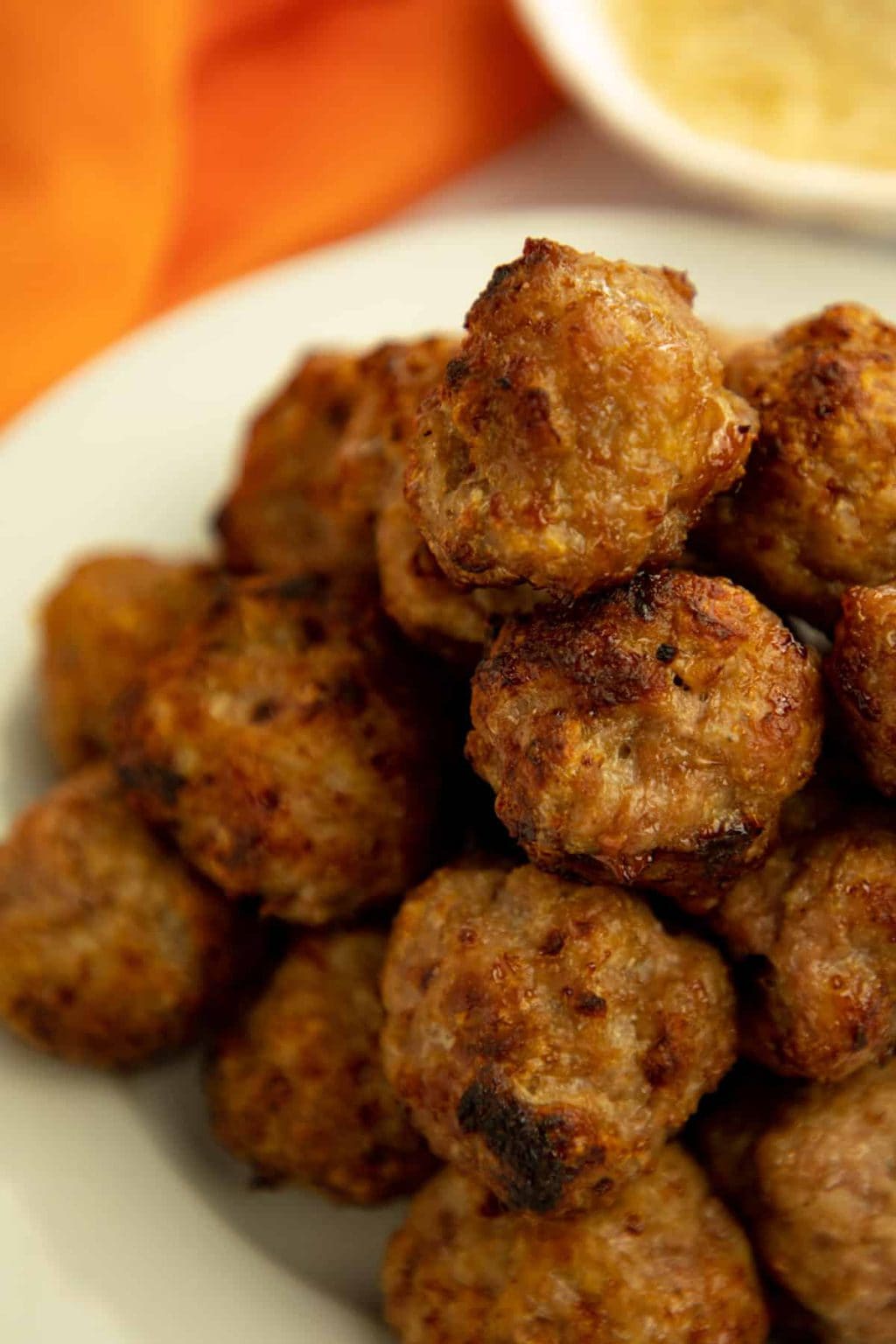 Oven-Baked Pork Meatballs - Seaside Recipes