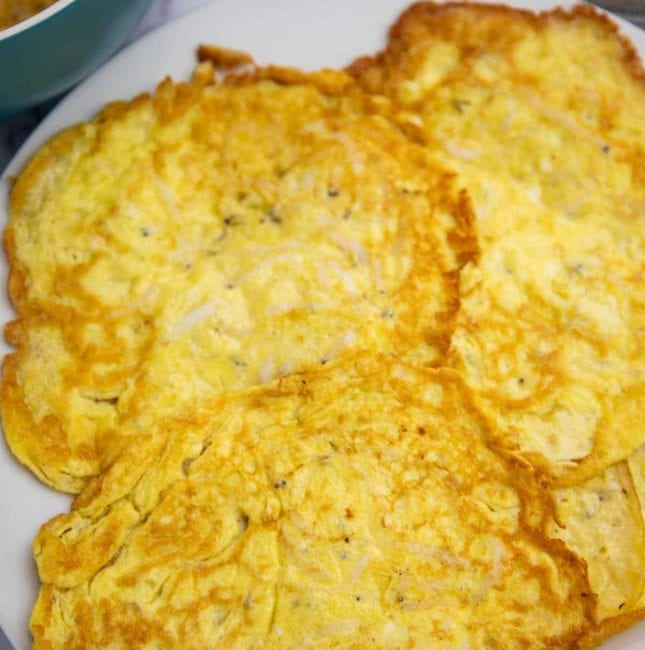 Silverfish Omelet (Tortang Dulong) - Seaside Recipes