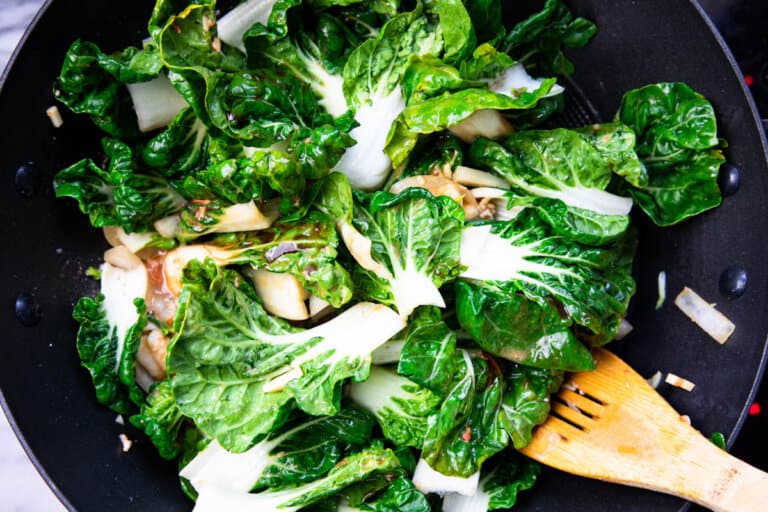 Ginisang Pechay (Sautéed Bok Choy) - Seaside Recipes