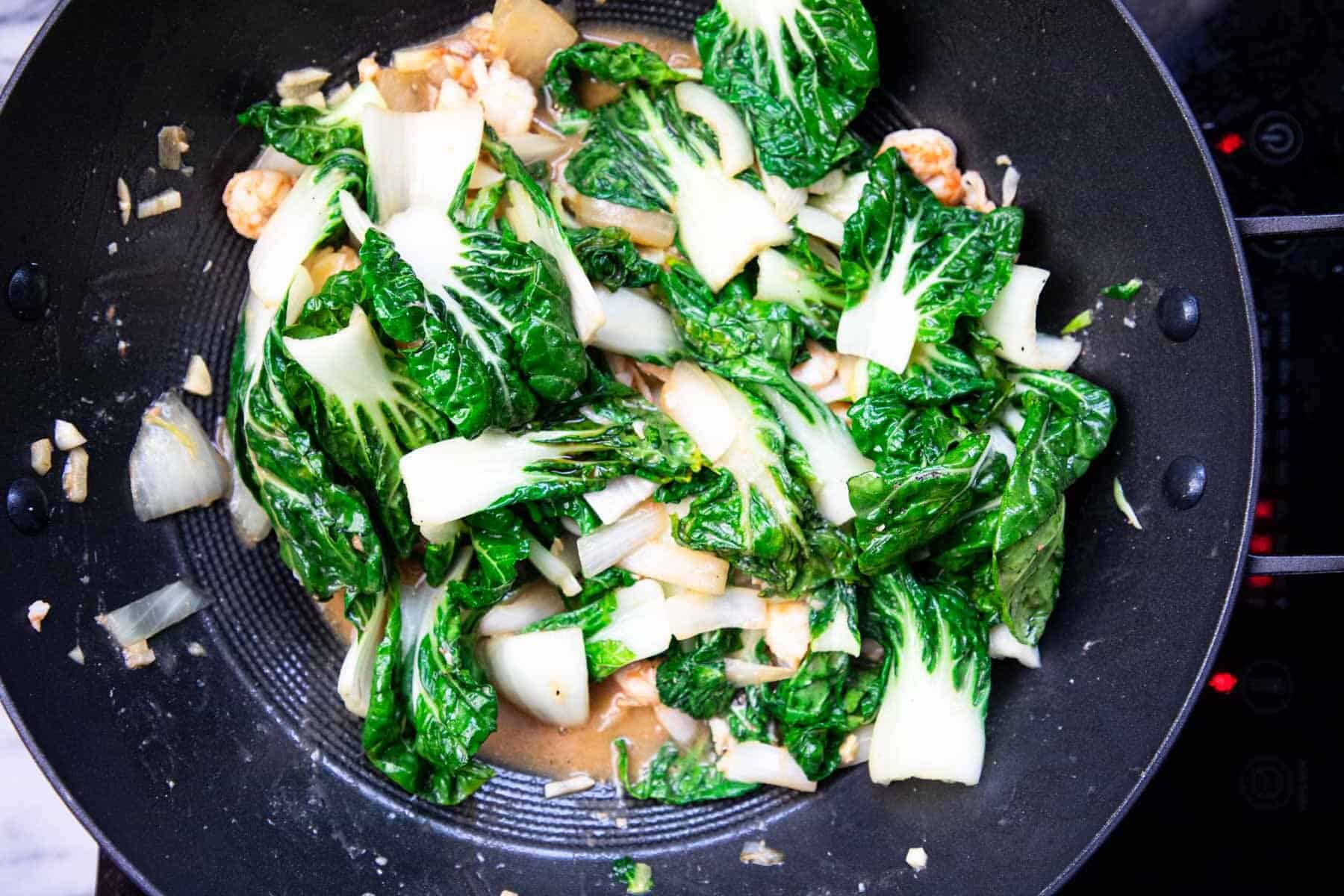 Ginisang Pechay (Sautéed Bok Choy) - Seaside Recipes