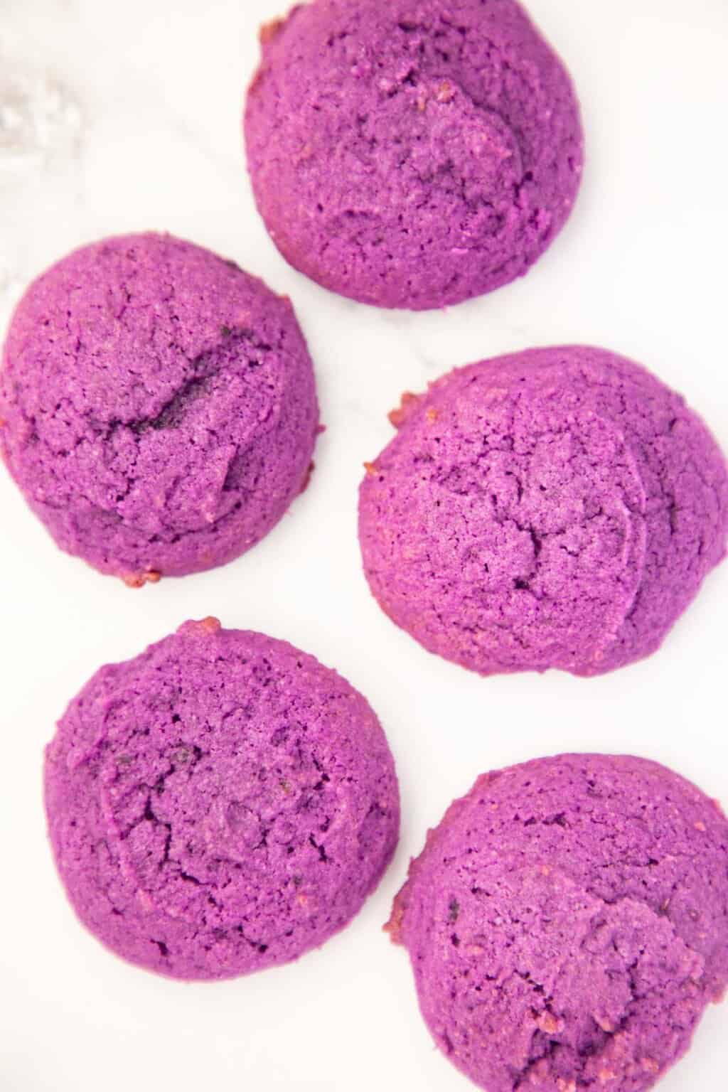Ube Cookies - with Ube Halaya (Ube Jam) Seaside Recipes