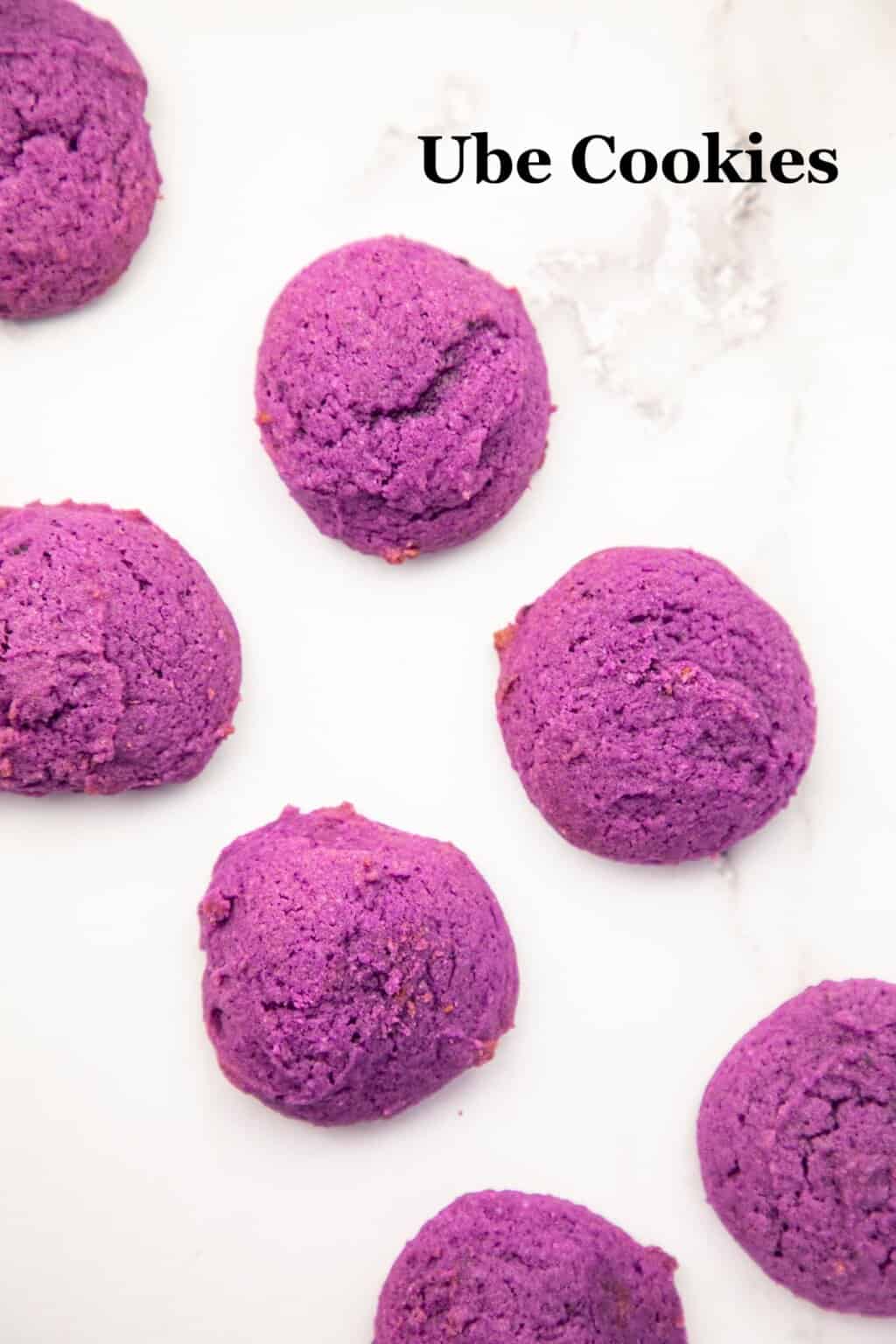 Ube Cookies - with Ube Halaya (Ube Jam) Seaside Recipes