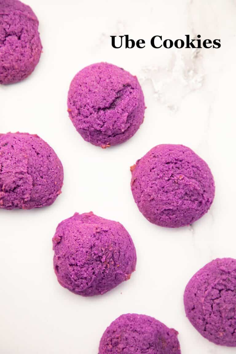 Ube Cookies - with Ube Halaya (Ube Jam) Seaside Recipes